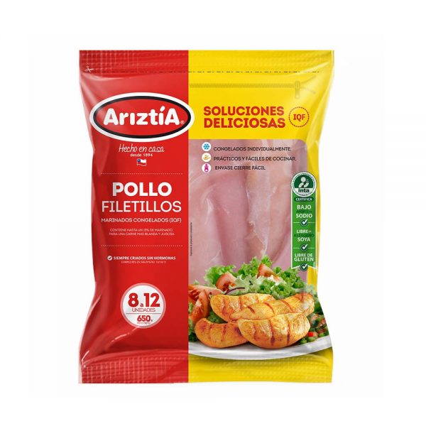 Filetitos de Pollo Aristía 650grs - Supermercado El Campesino