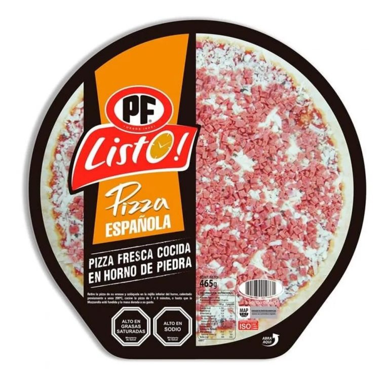 Pizza PF Jamón queso 465grs - Supermercado El Campesino